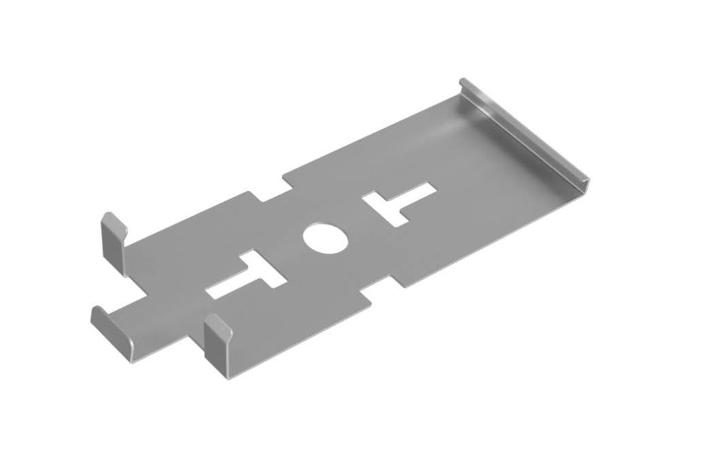 Lower clip for vertical closure - 2cm Pavers